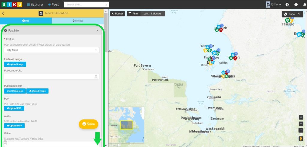 Creating Press and Publication Posts – SIKU Support Site